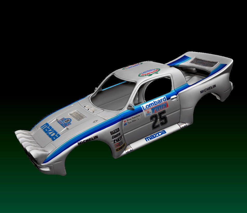 Mazda RX-7 3D model 3D printable | CGTrader