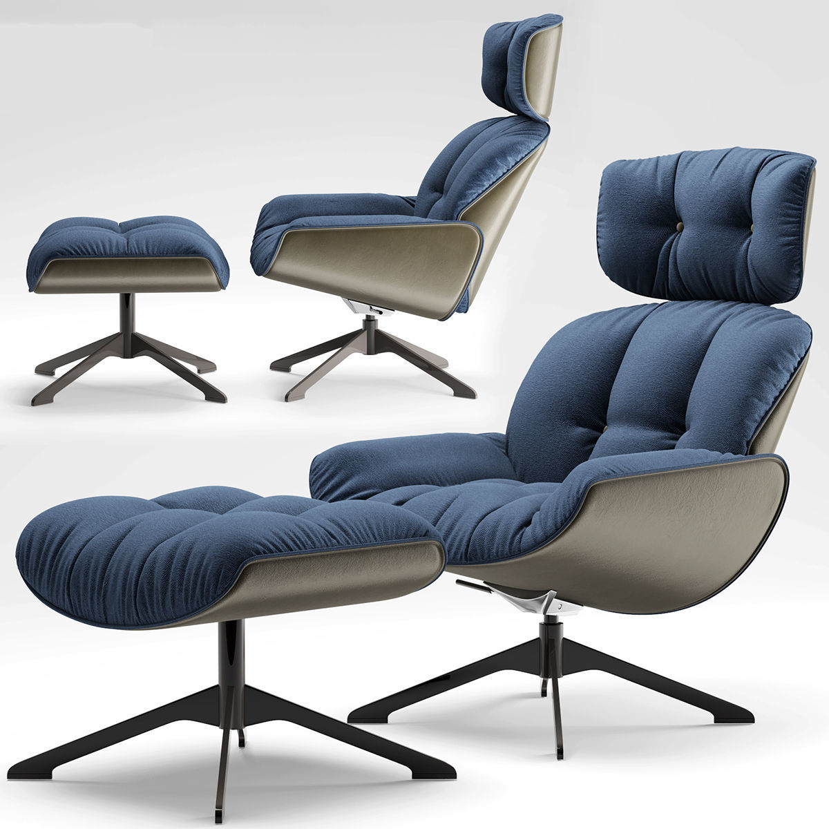 Leisure chair 3D model | CGTrader
