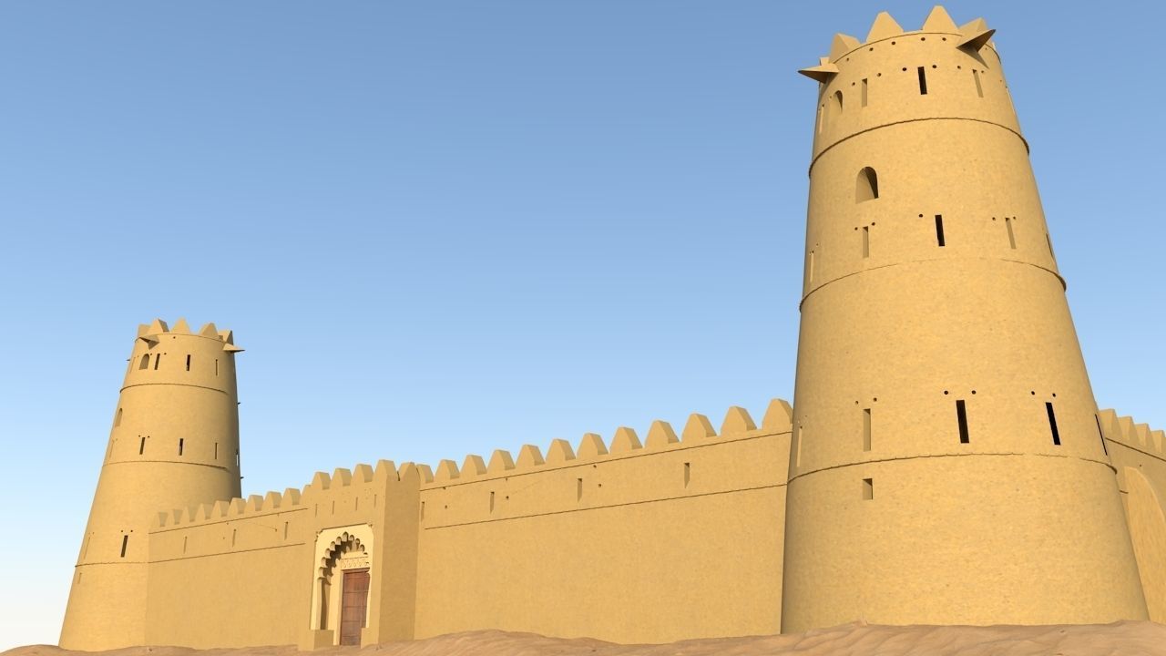 3D model Arab Fort VR / AR / low-poly | CGTrader