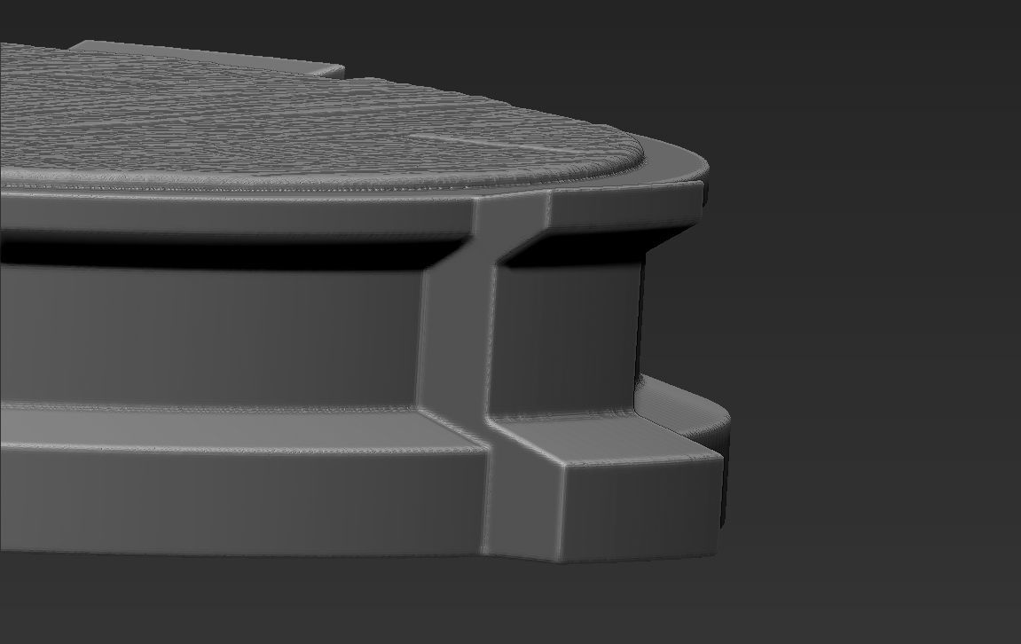 Decorative Wooden Base Stand for figurines 3D model 3D printable | CGTrader