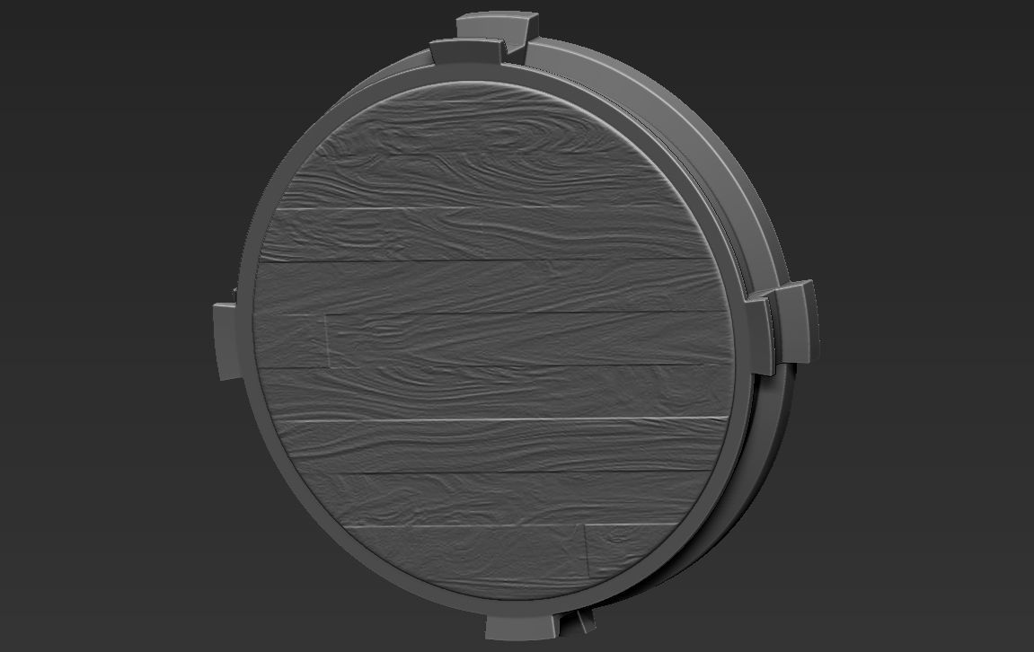 Decorative Wooden Base Stand for figurines 3D model 3D printable | CGTrader