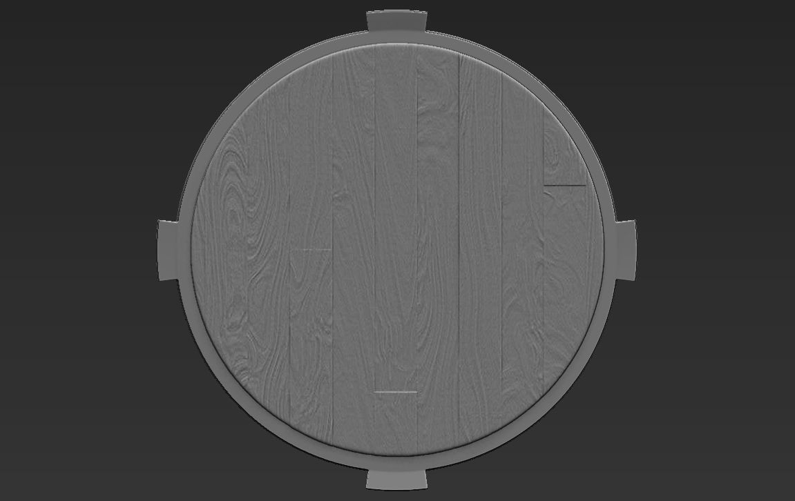 Decorative Wooden Base Stand for figurines 3D model 3D printable | CGTrader