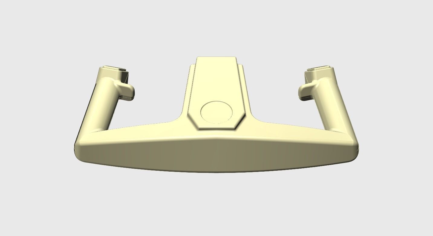 Aircraft control yoke for flight simulator 3D model 3D printable | CGTrader