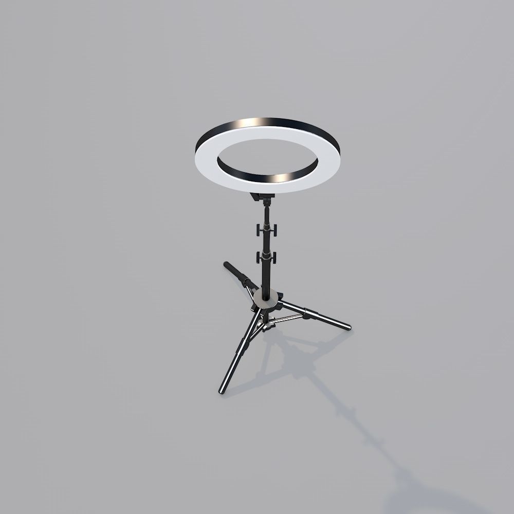 Ring light 3D model | CGTrader