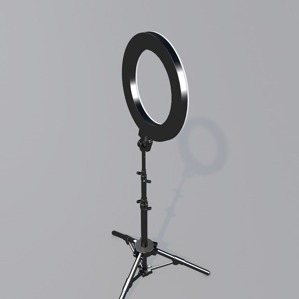 Ring light 3D model | CGTrader