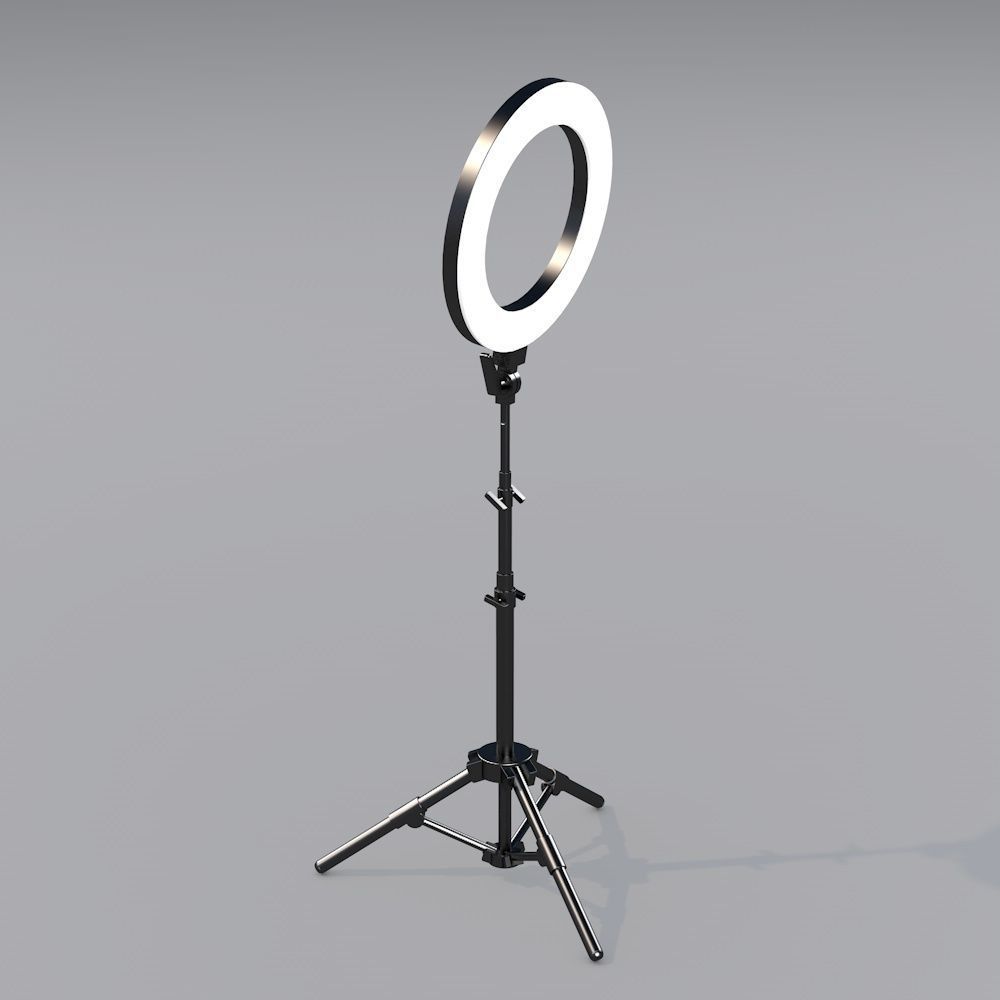 Ring light 3D model | CGTrader