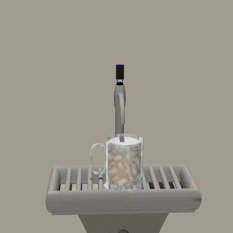 Draft Beer Keg Tap Fast Chiller 3D model animated rigged | CGTrader