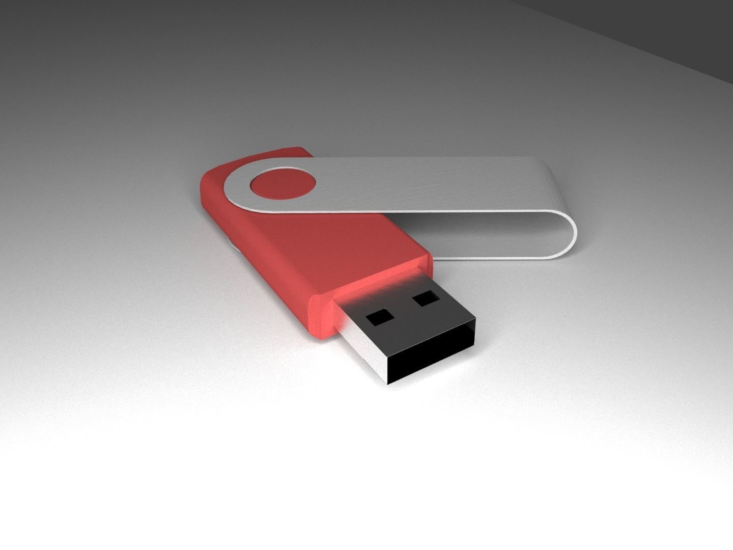 Memory USB or Memory stick free 3D model | CGTrader