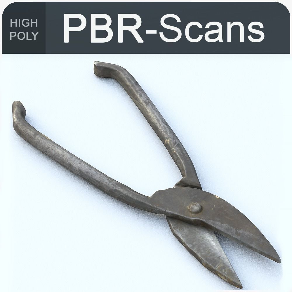 Wire Cutters High Poly 3D model | CGTrader