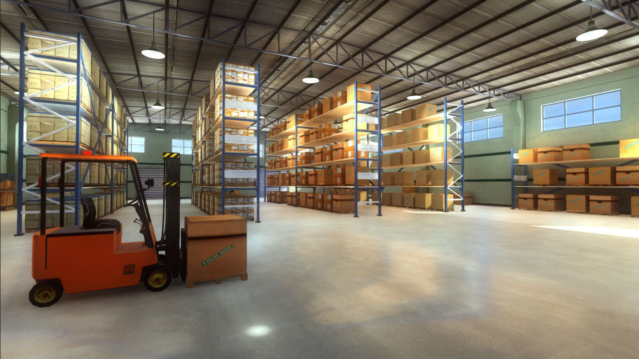 3D model Big Warehouse Pack VR / AR / low-poly | CGTrader