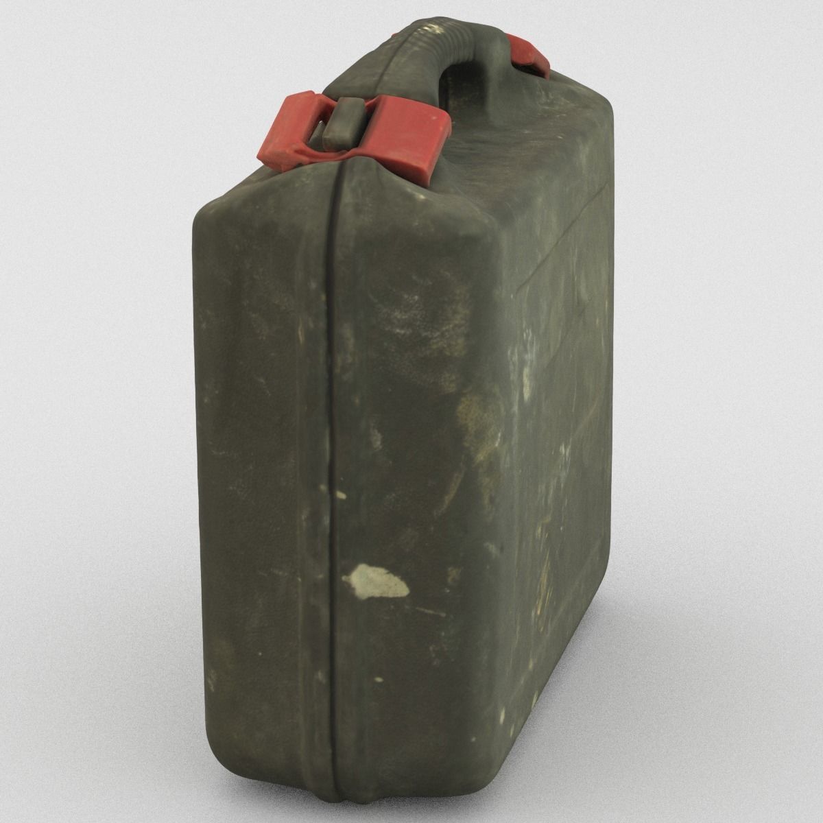 Suitcase High Poly military case - military case 3D model | CGTrader