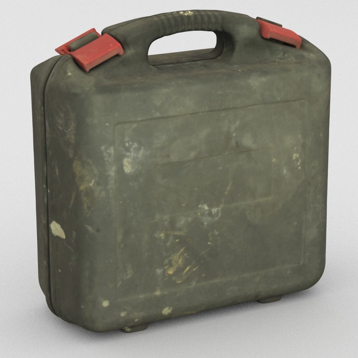 Suitcase High Poly military case - military case 3D model | CGTrader