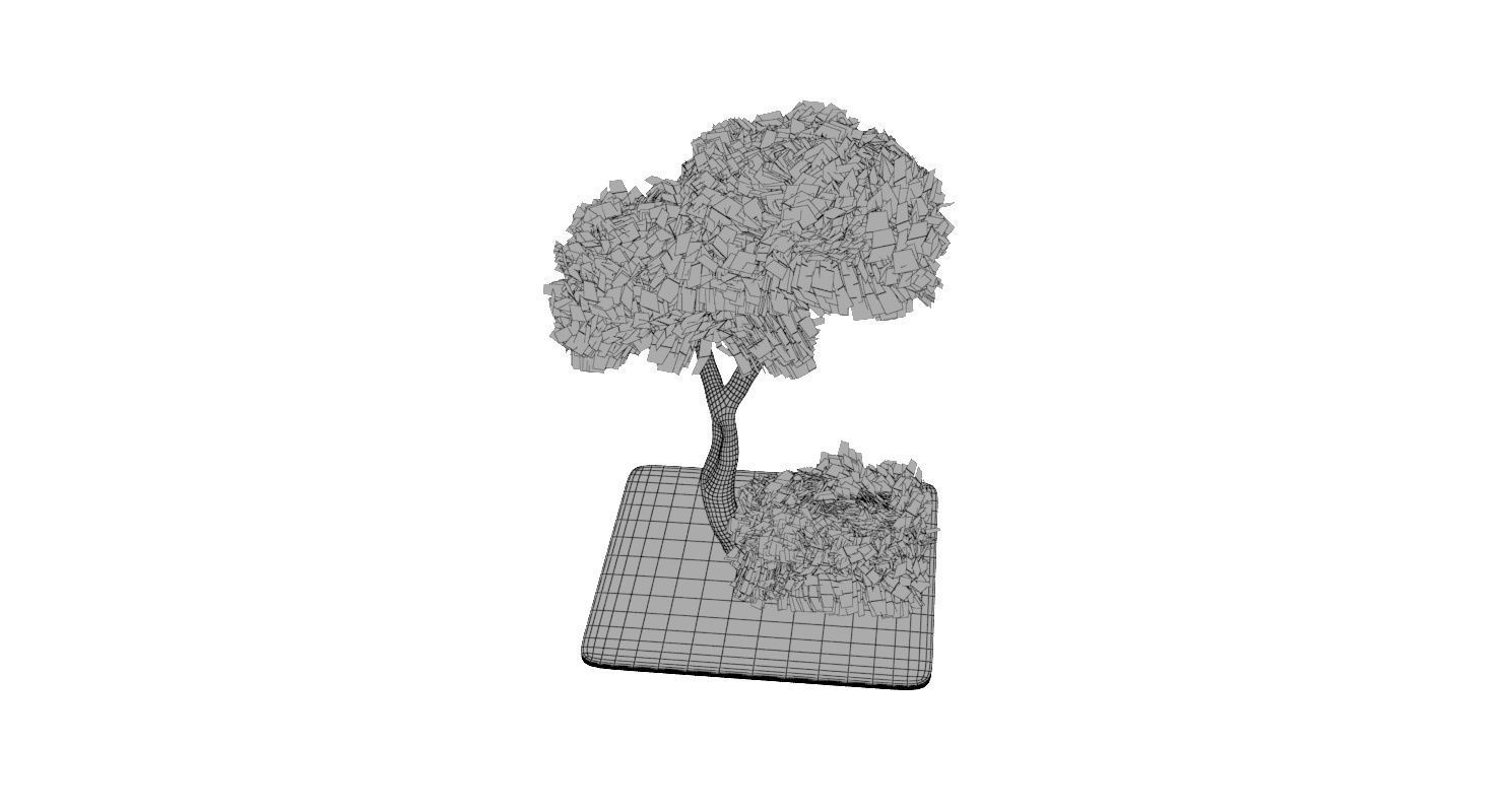 Fluffy Tree for Cat 3D model | CGTrader