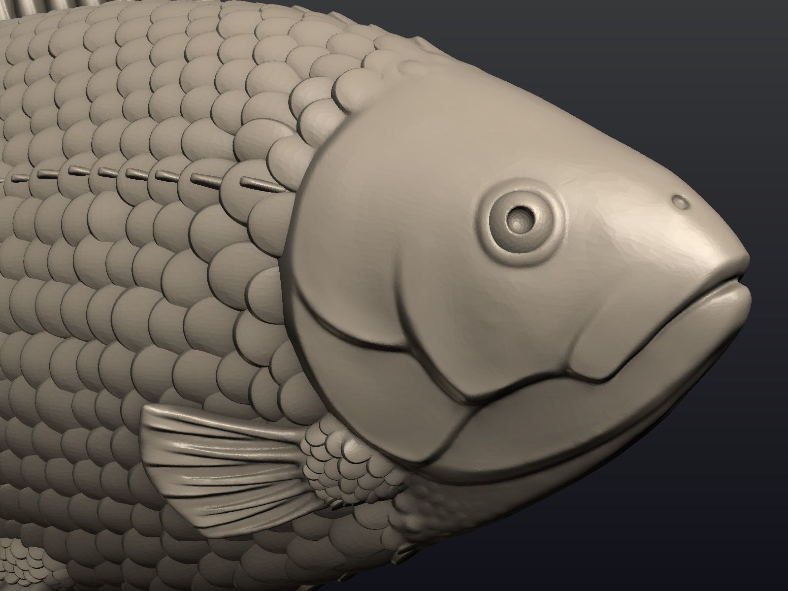 Printable Fish 3D model 3D printable | CGTrader