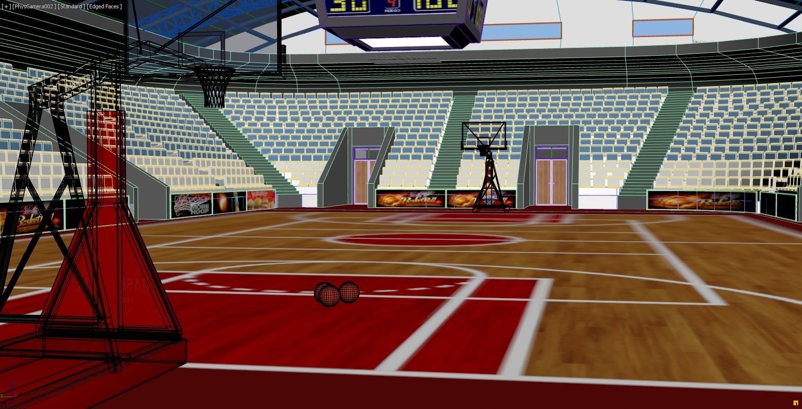 Basketball Arena 3D model | CGTrader