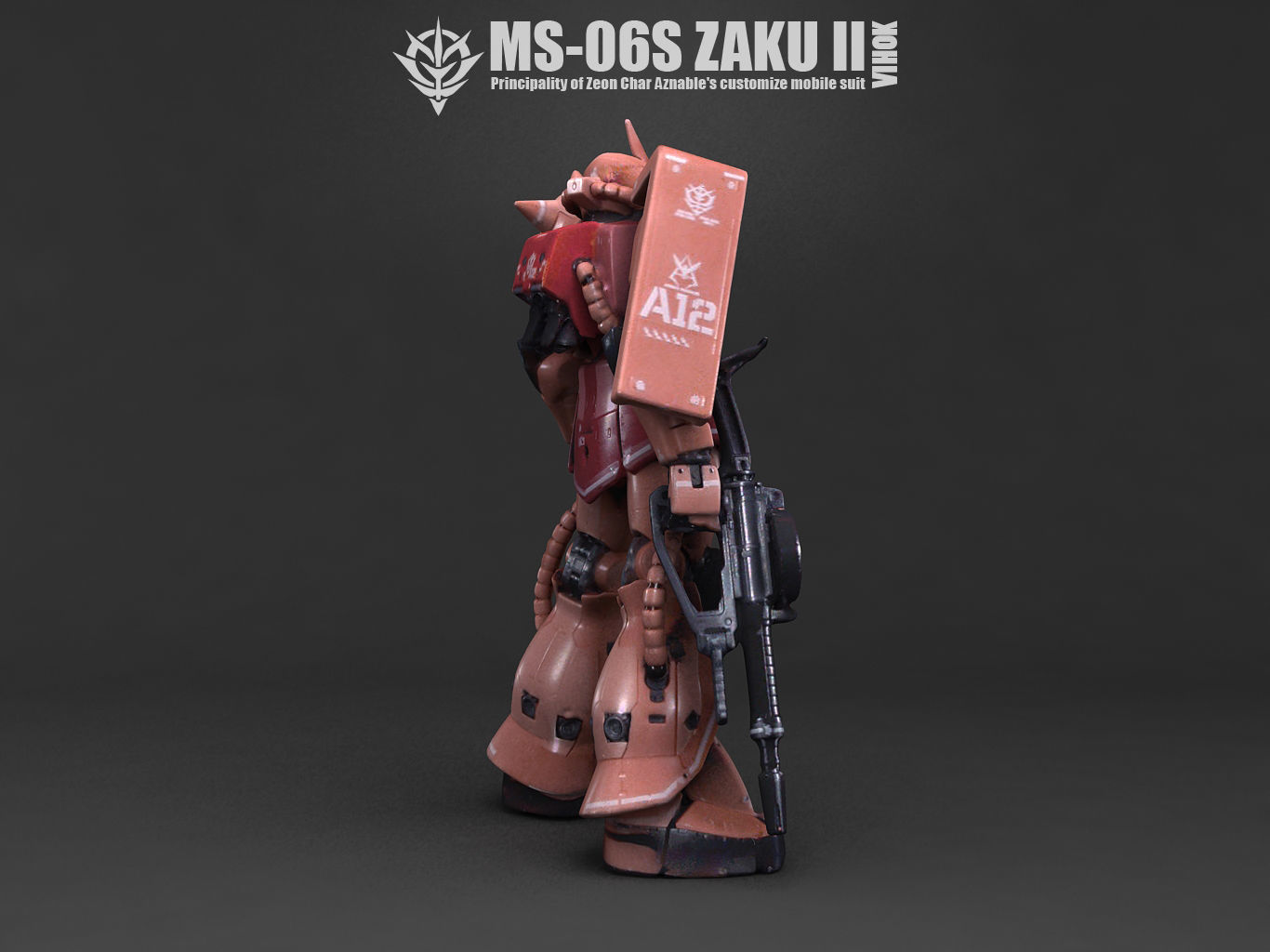 MS-06S ZAKU II MODEL 3D model | CGTrader