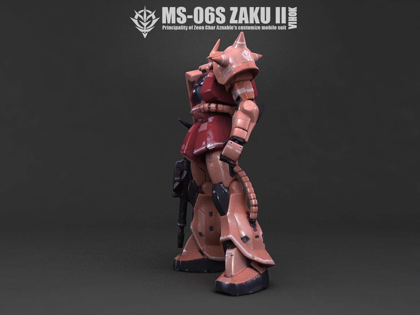 MS-06S ZAKU II MODEL 3D model | CGTrader