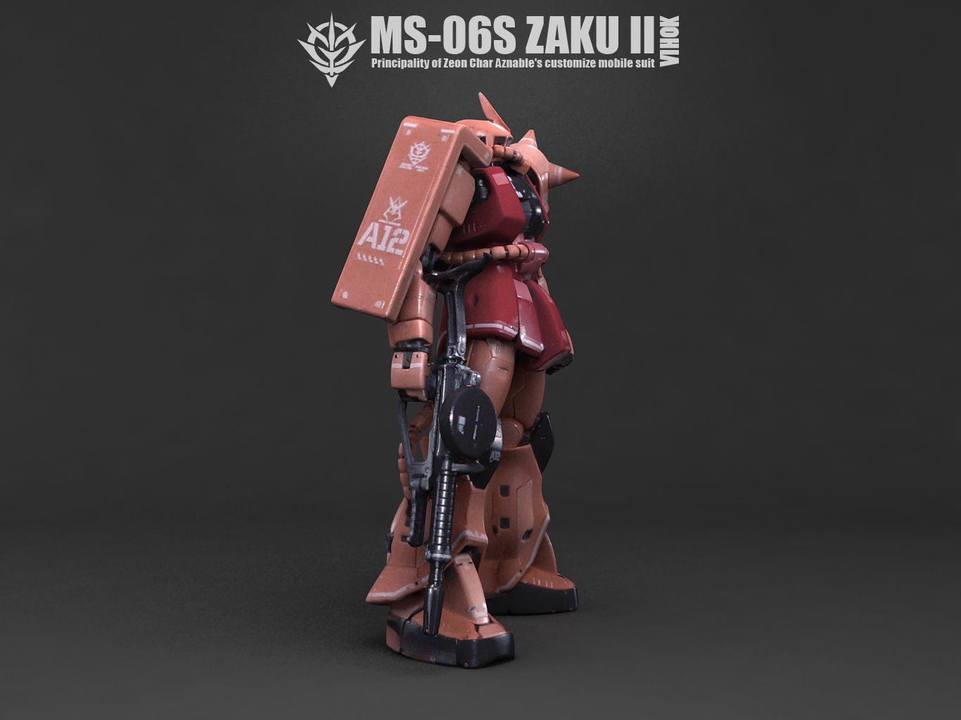 MS-06S ZAKU II MODEL 3D model | CGTrader