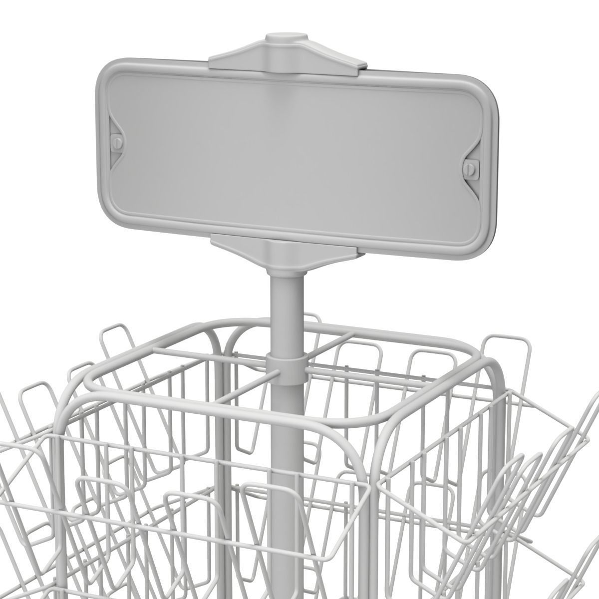 Magazine Carousel Rack - Model 04 3D model | CGTrader