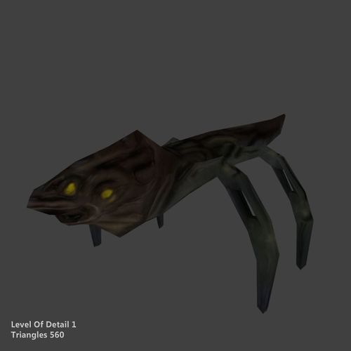 3D model Low poly Insect Alien VR / AR / low-poly | CGTrader