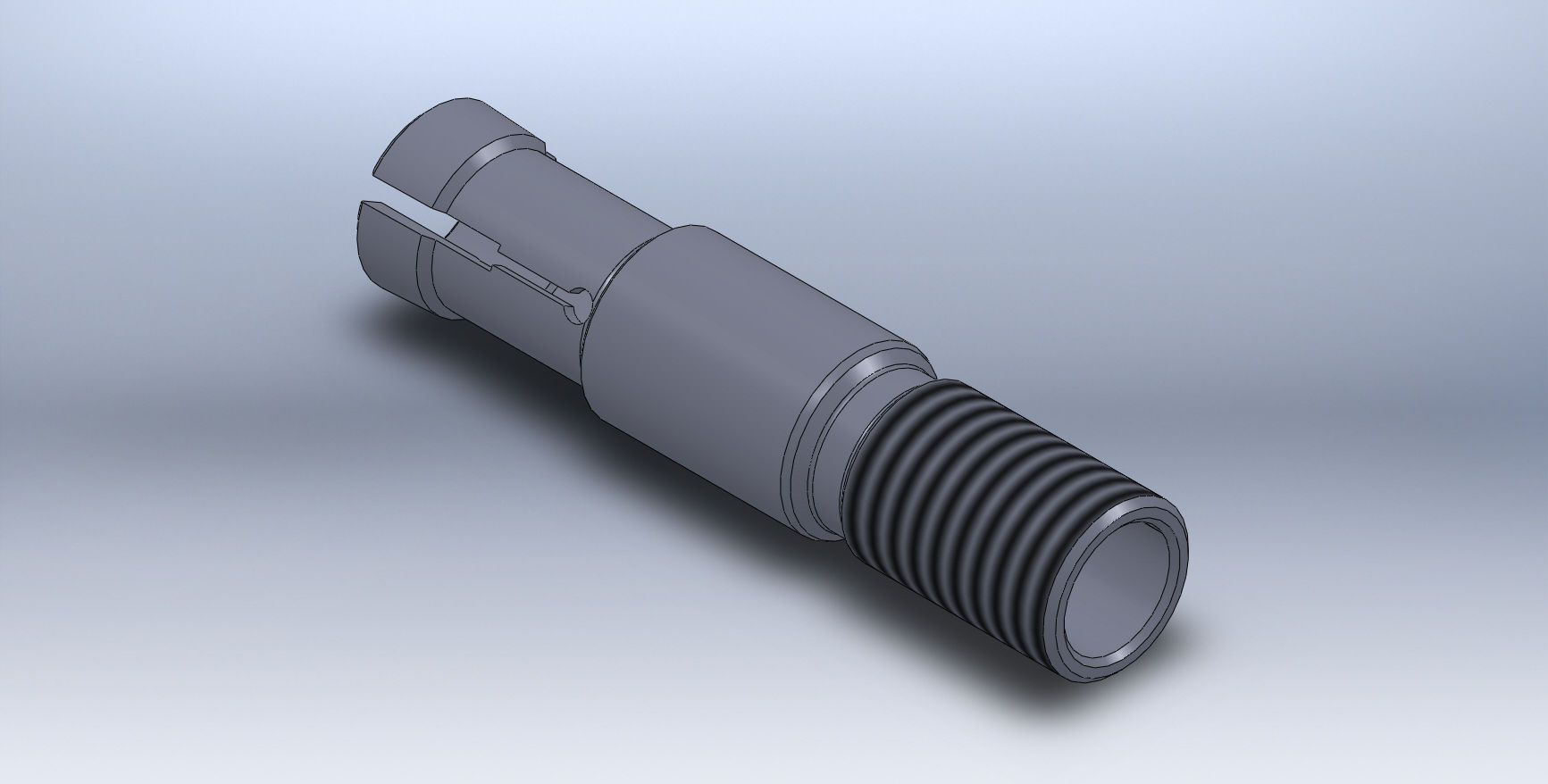 Collet stainless steel connector 3D model | CGTrader