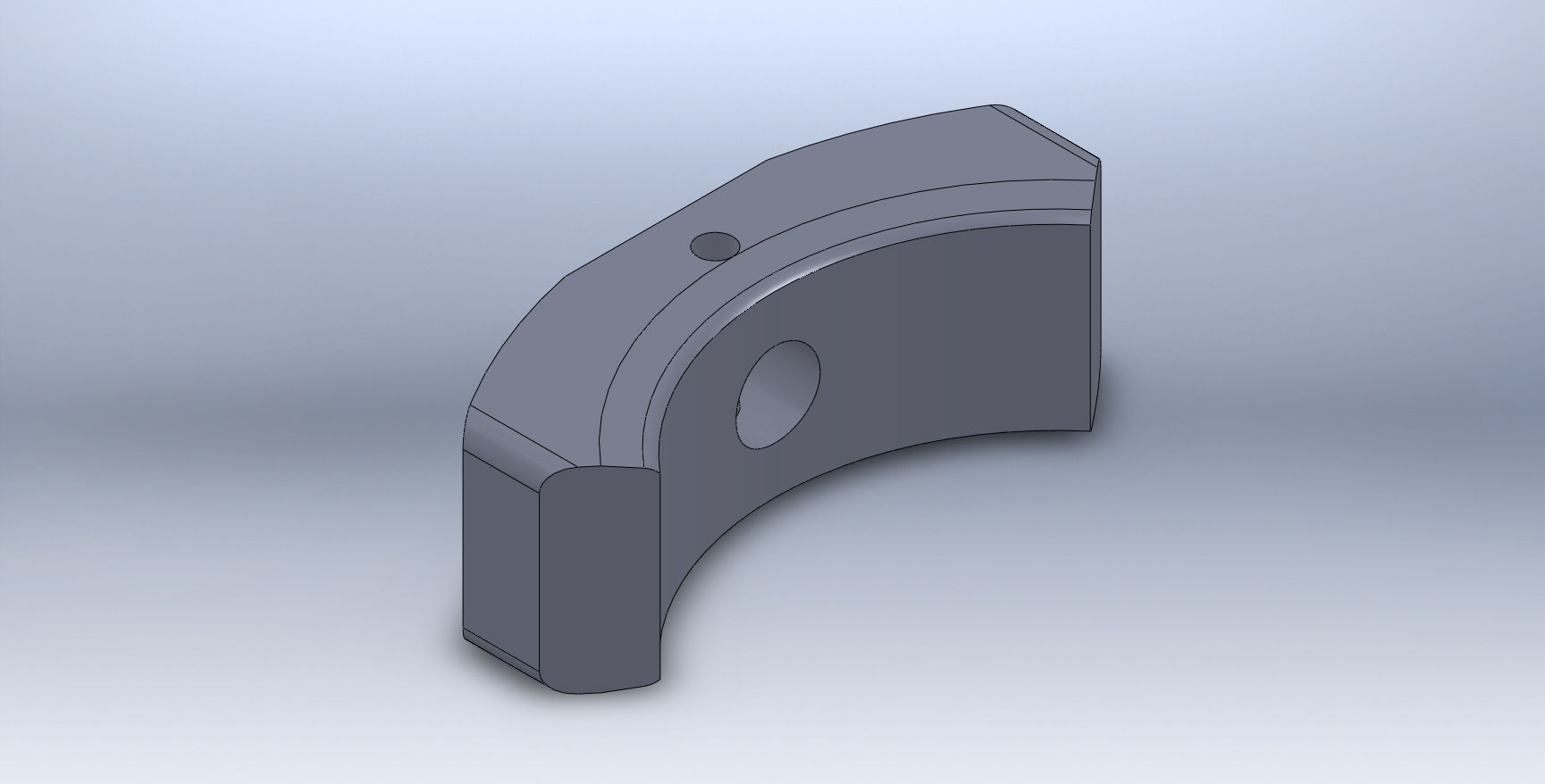 Segment of the sector 3D model | CGTrader