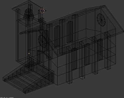 3D model Low poly Medieval Church VR / AR / low-poly | CGTrader