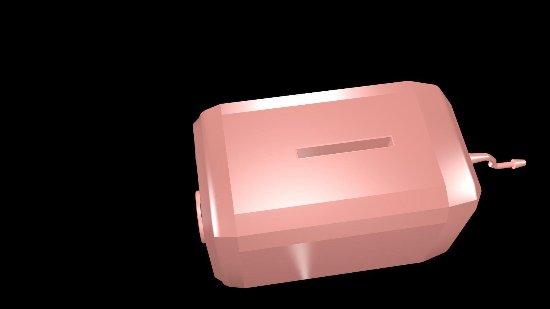 Low poly money box free VR / AR / low-poly 3D model | CGTrader