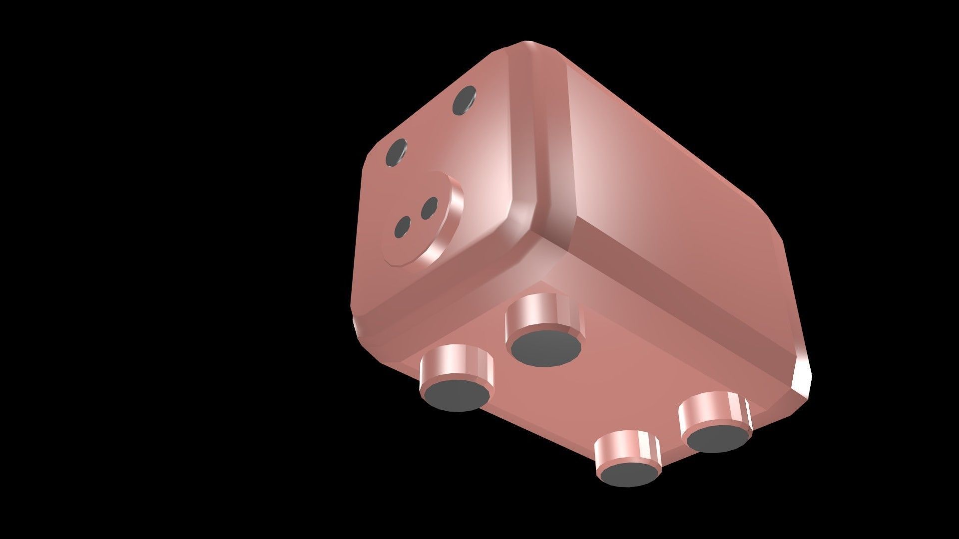 Low poly money box free VR / AR / low-poly 3D model | CGTrader