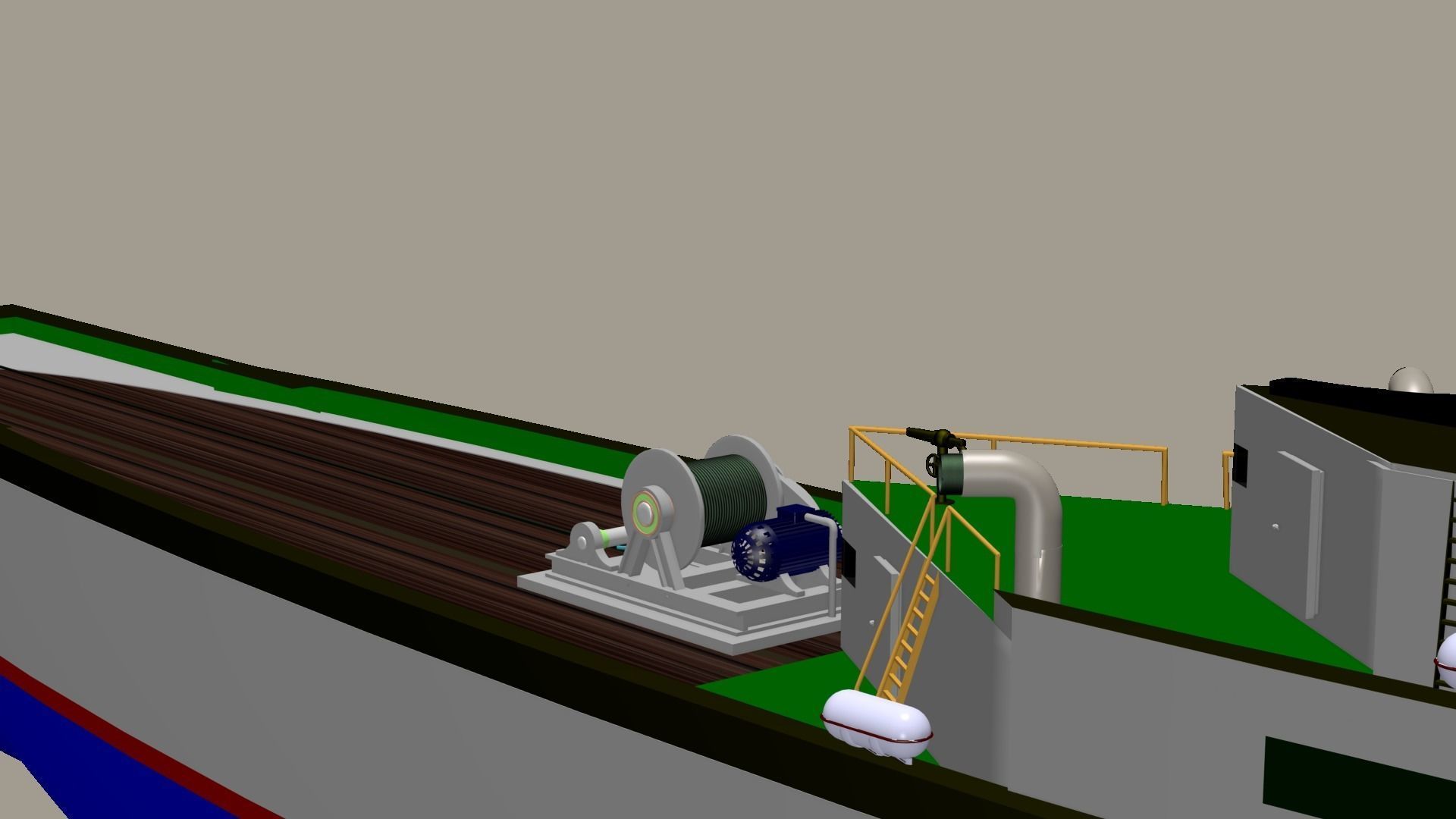 Oil Field Logistic Supply Vessel LSV 3D model | CGTrader