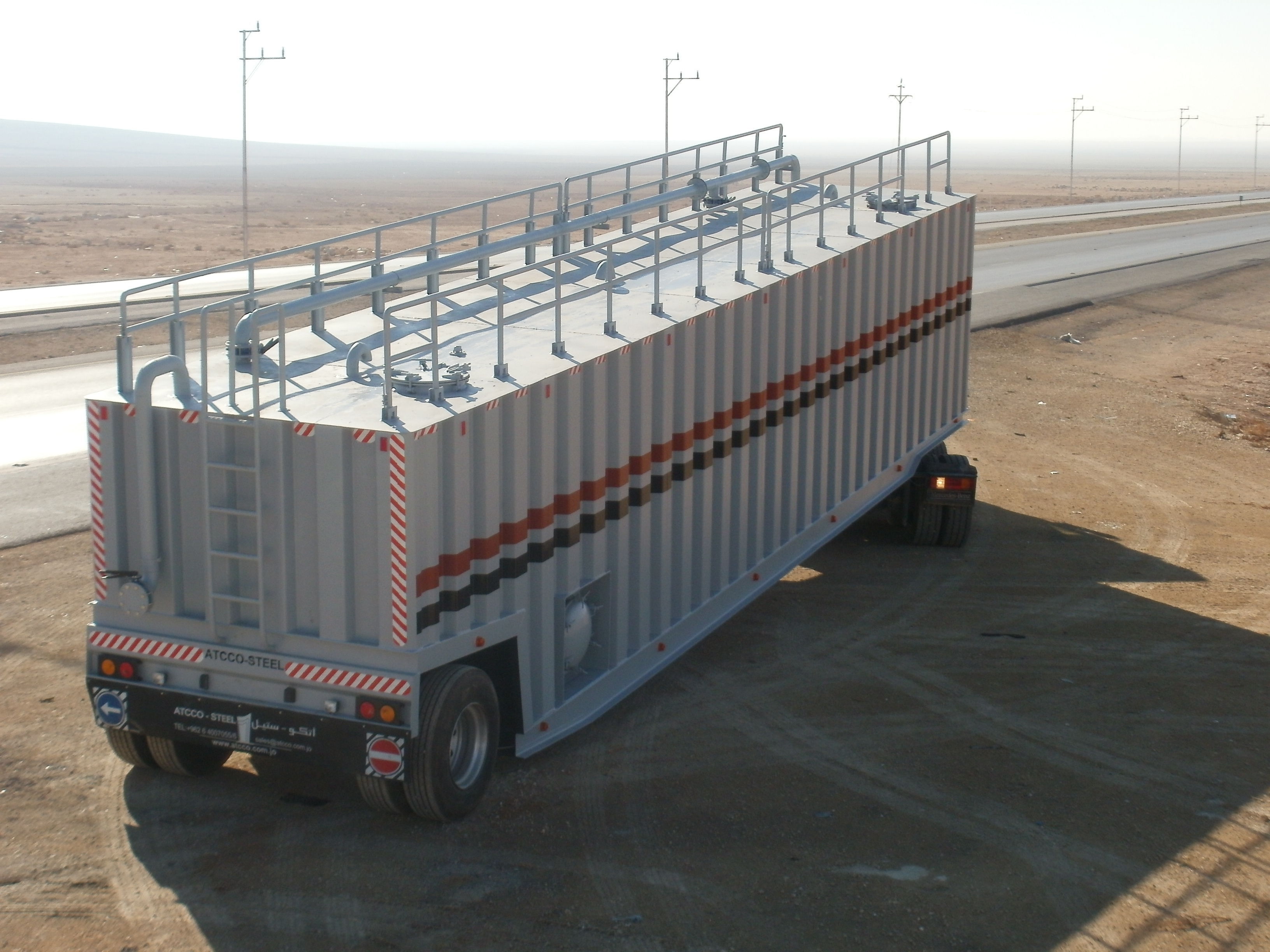 Frac Tank 80m3 free 3D Model - CGTrader.com