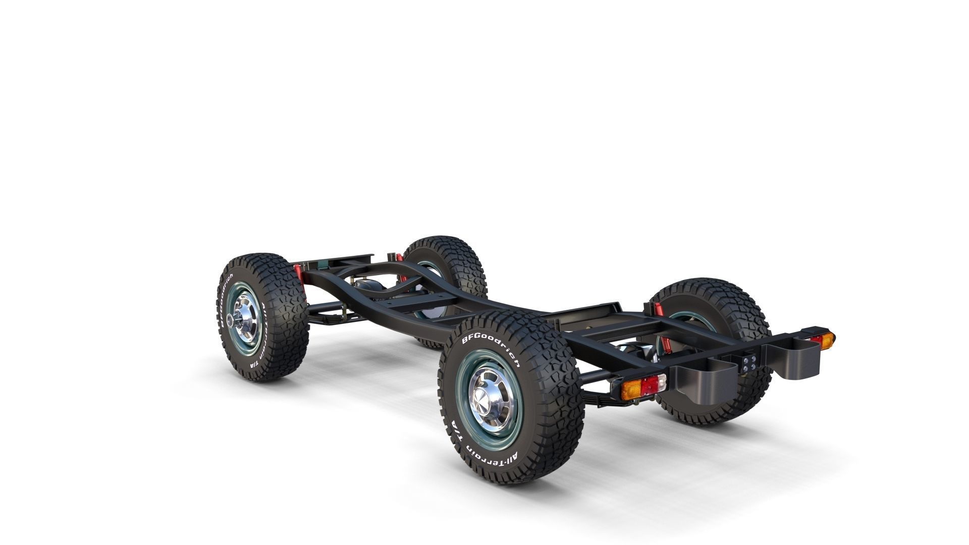 Offroad Vehicle Chassis 3D model | CGTrader