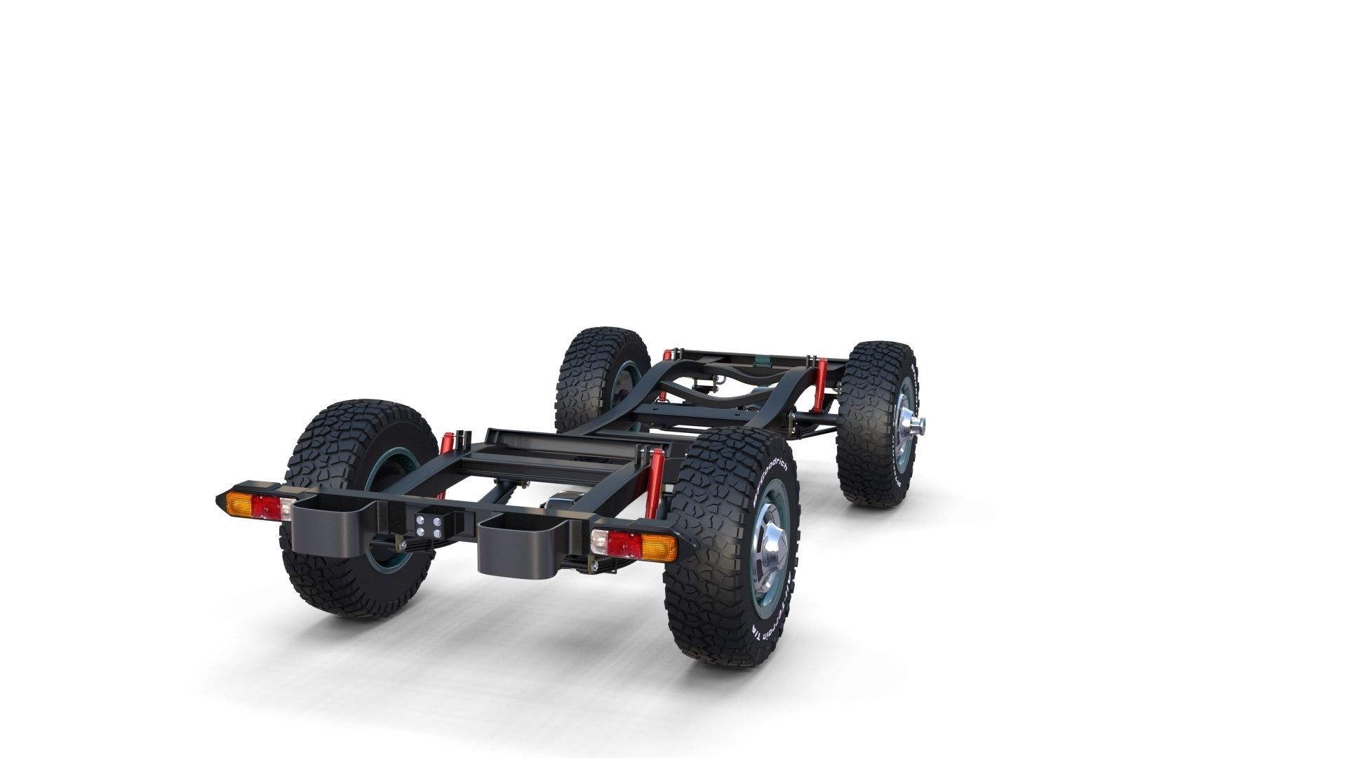 Offroad Vehicle Chassis 3D model | CGTrader