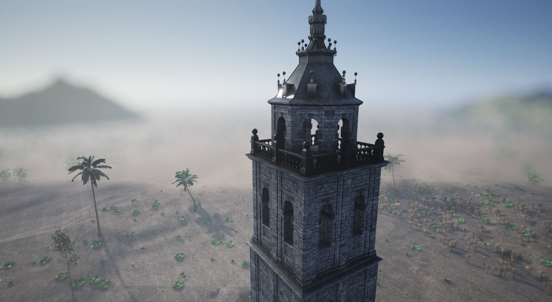 3D model Tower Unreal Ready VR / AR / low-poly | CGTrader