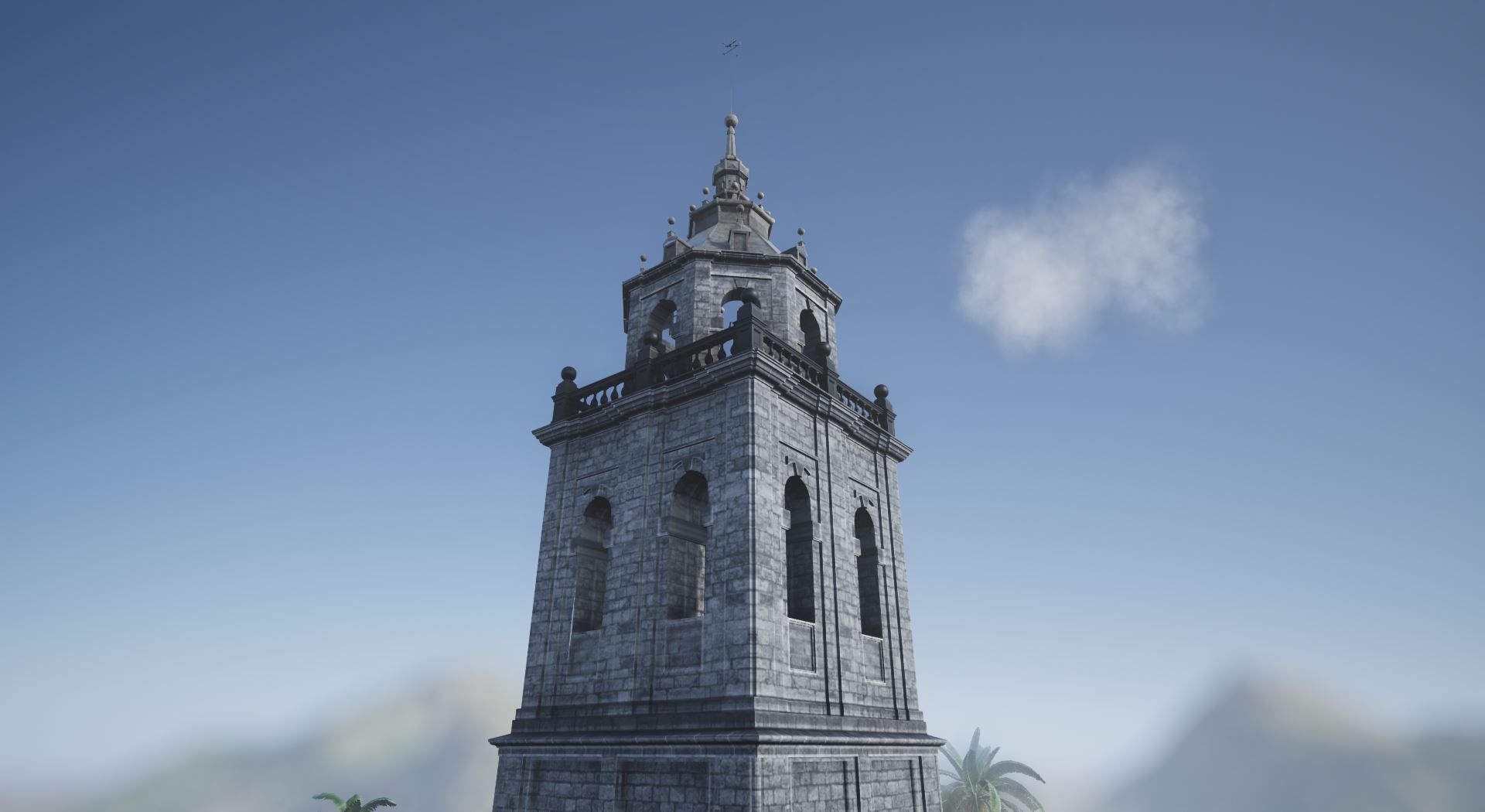 3D model Tower Unreal Ready VR / AR / low-poly | CGTrader