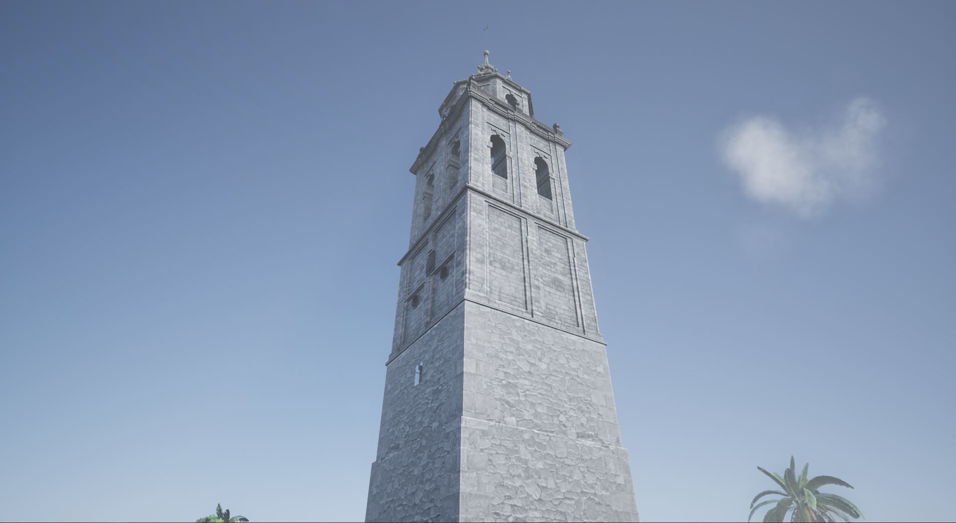 3D model Tower Unreal Ready VR / AR / low-poly | CGTrader