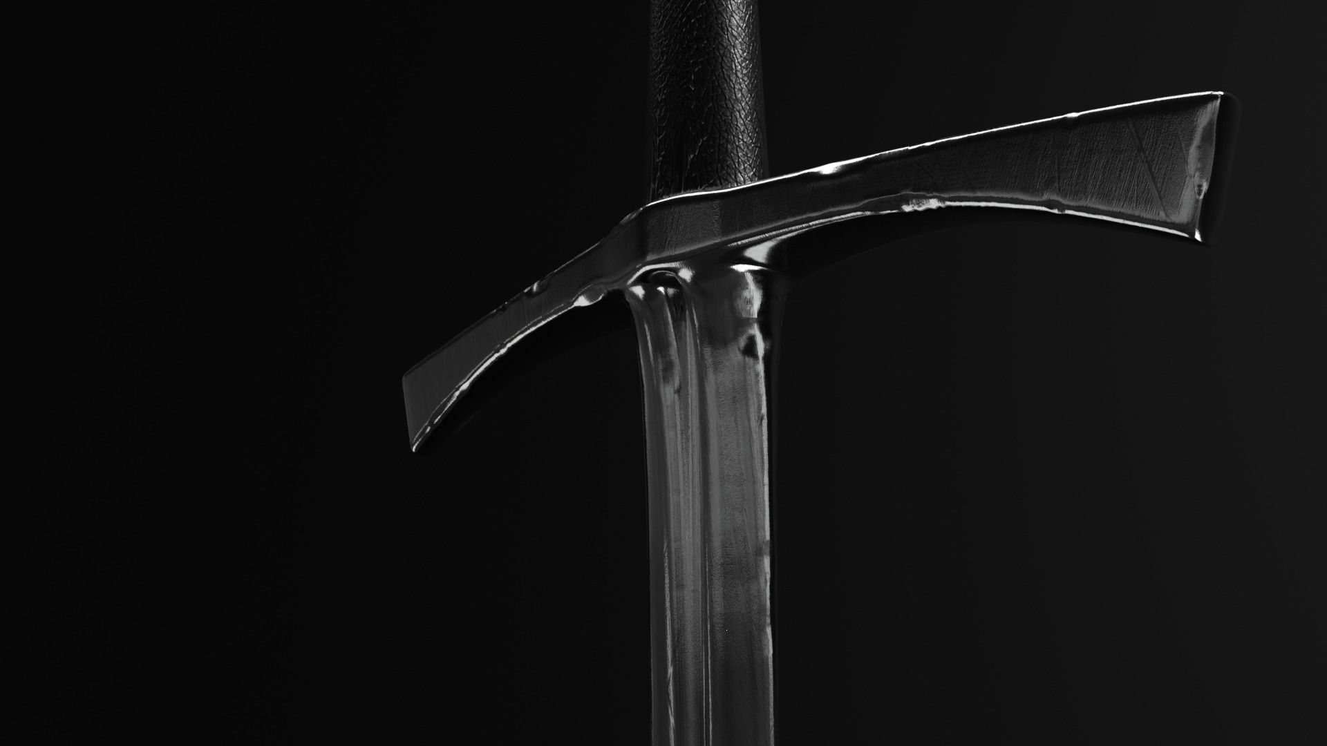 Long one handed sword free VR / AR / low-poly 3D model | CGTrader