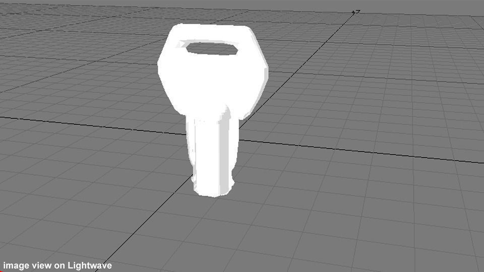 Tubular Key 3D model | CGTrader
