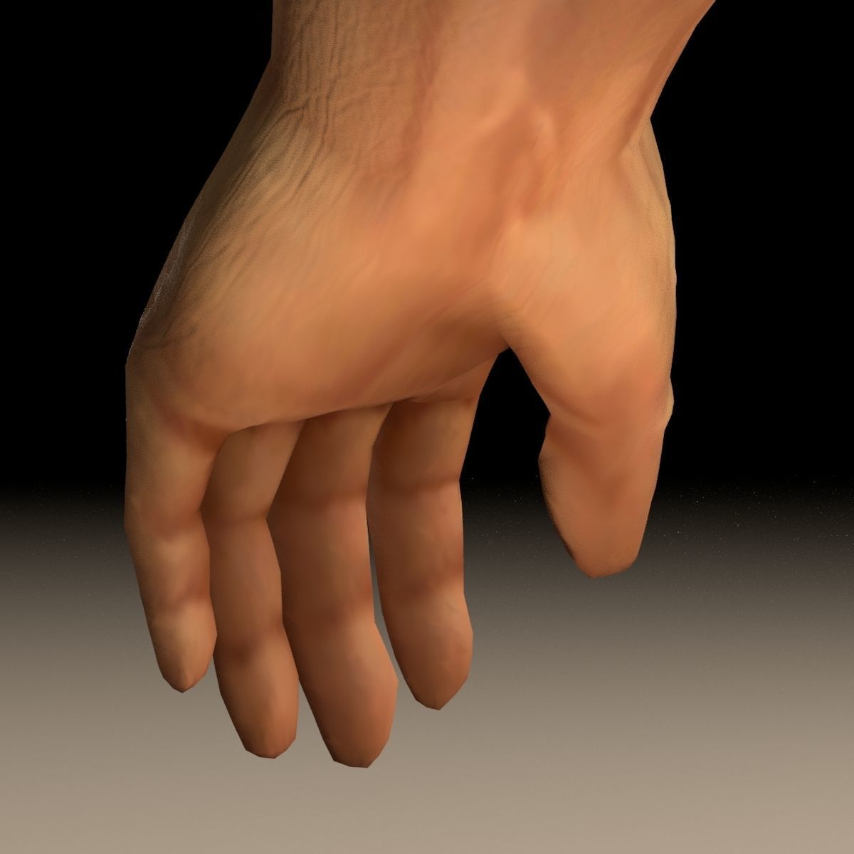 Human Male Full Rig and HumanIK free VR / AR / low-poly 3D model rigged ...