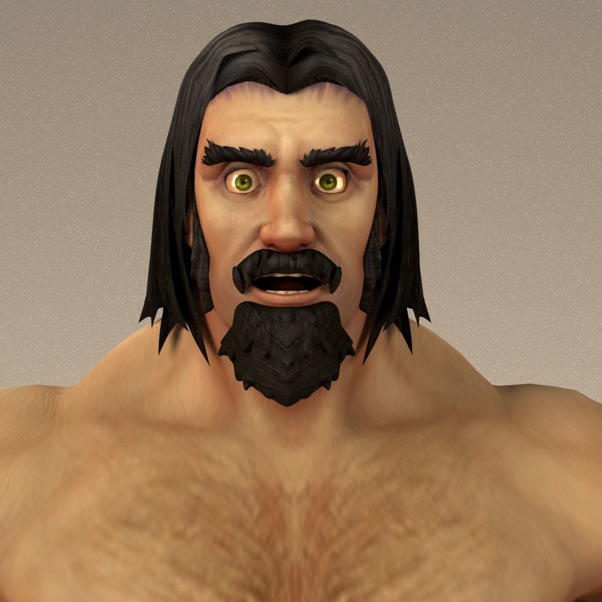 Human Male Full Rig and HumanIK free VR / AR / low-poly 3D model rigged ...