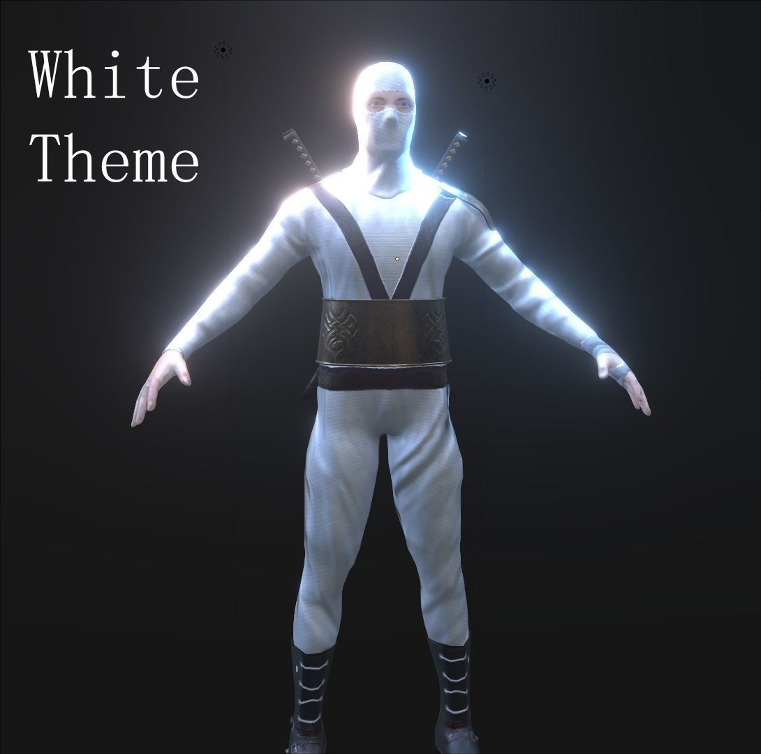 Low Poly Ninja Assassin Enemy free VR / AR / low-poly 3D model | CGTrader