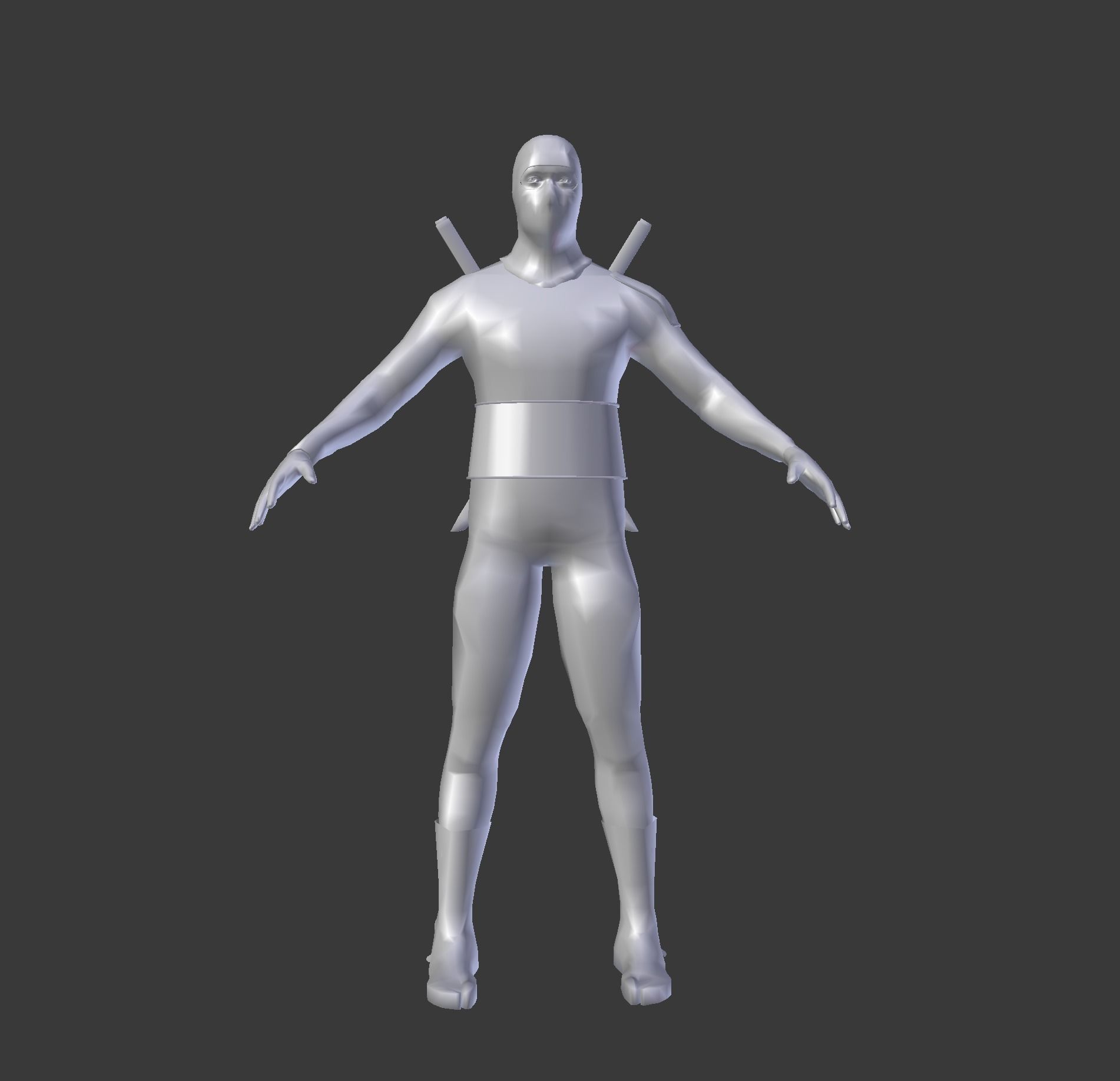 Low Poly Ninja Assassin Enemy free VR / AR / low-poly 3D model | CGTrader