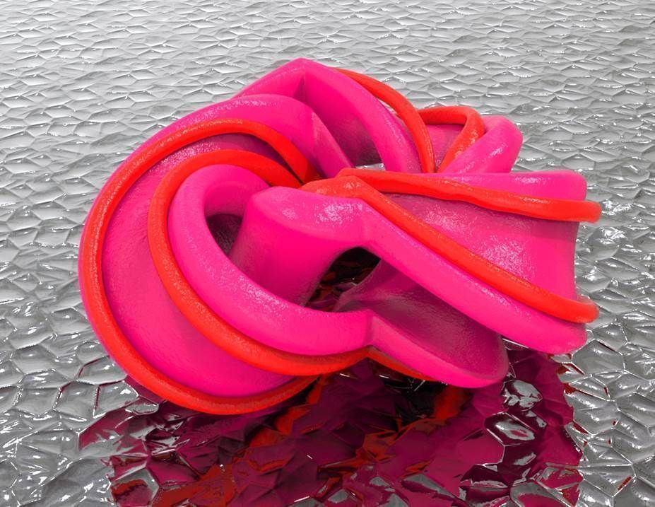 HEART KNOT LOOP 3D model 3D printable | CGTrader