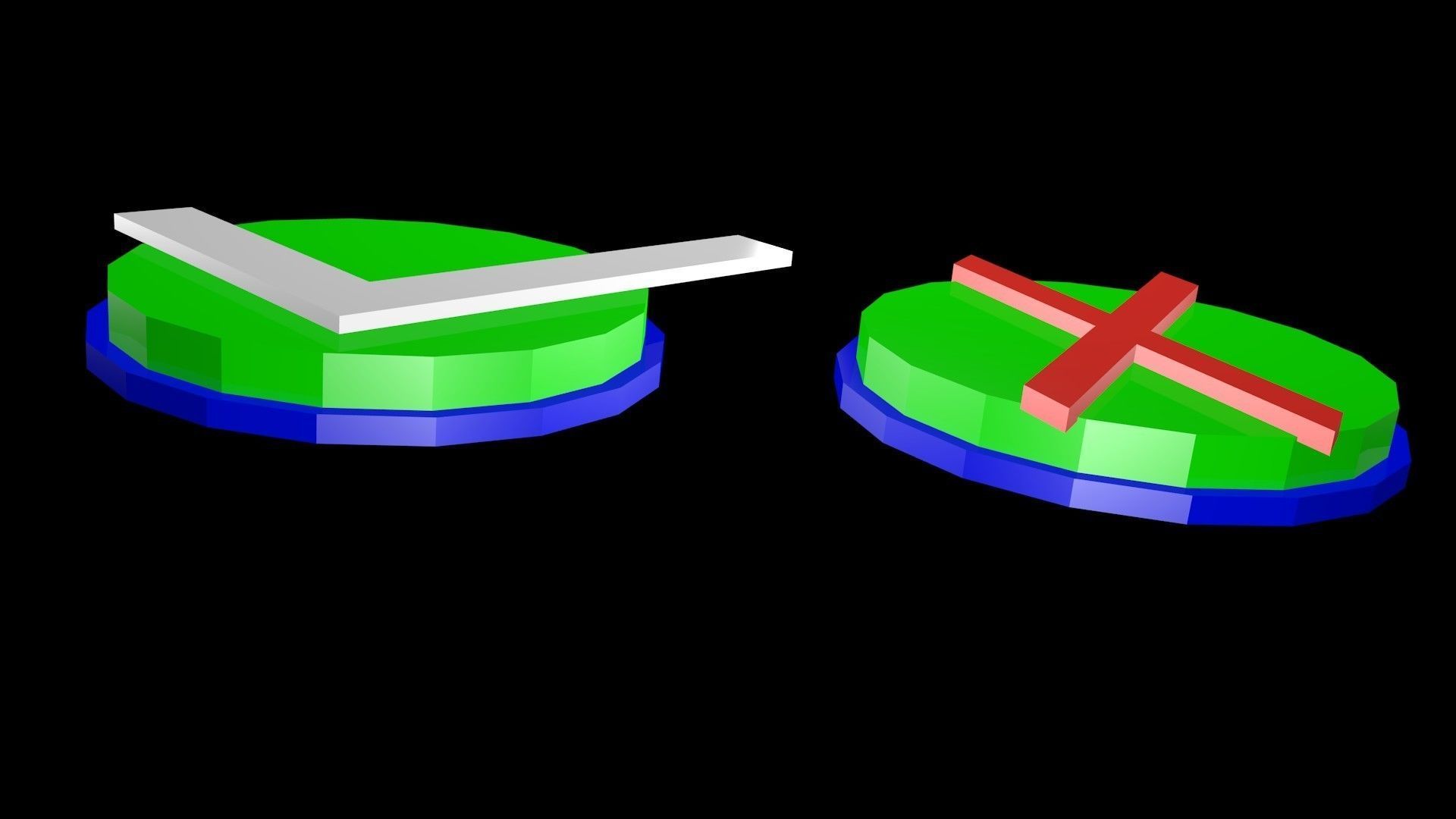 3D model Low poly Check mark 5 VR / AR / low-poly | CGTrader