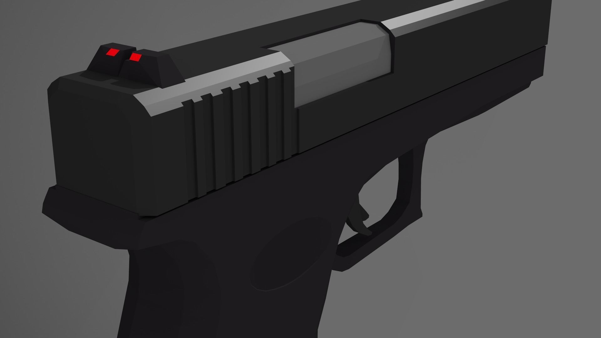 3D model Low-Poly Glock 19 VR / AR / low-poly | CGTrader