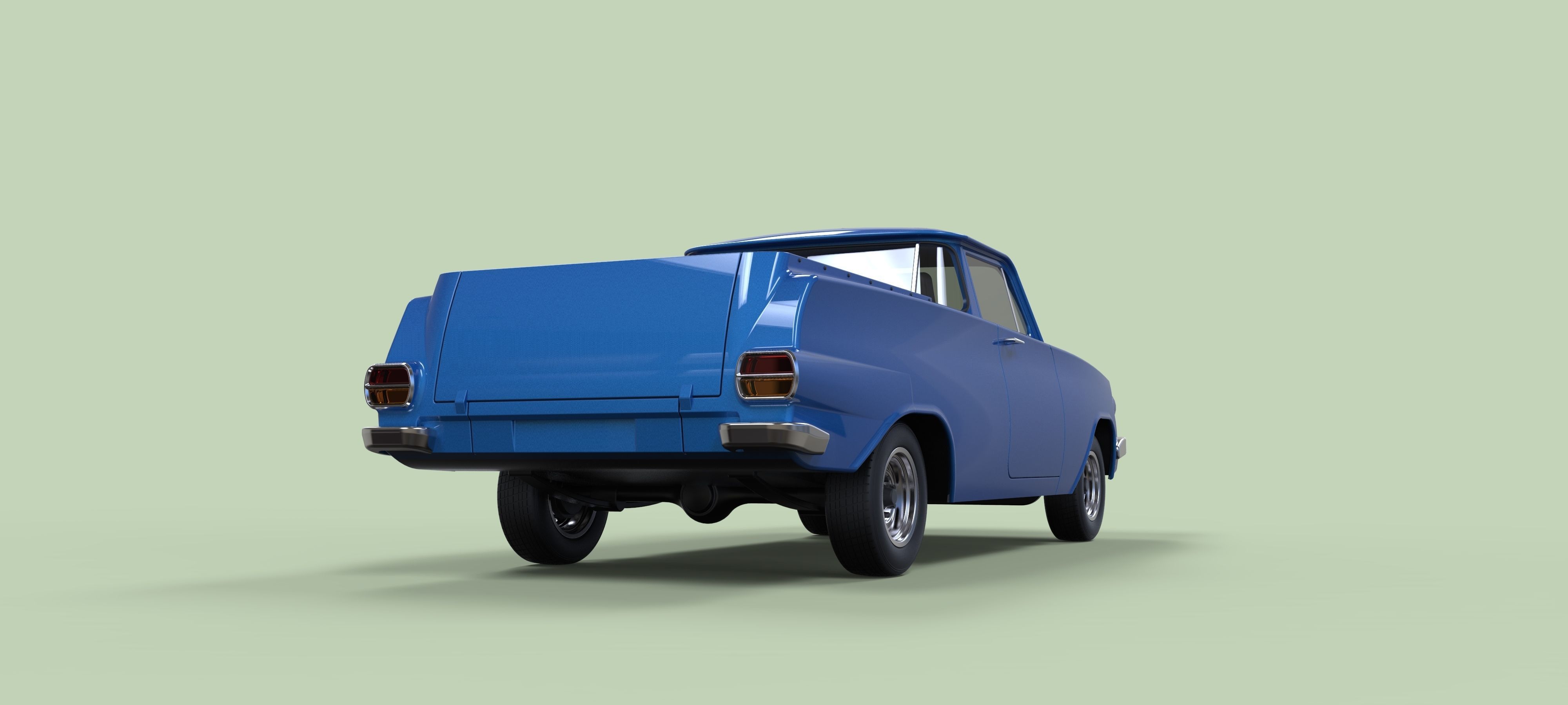 Holden EJ UTE 1963 3D model | CGTrader