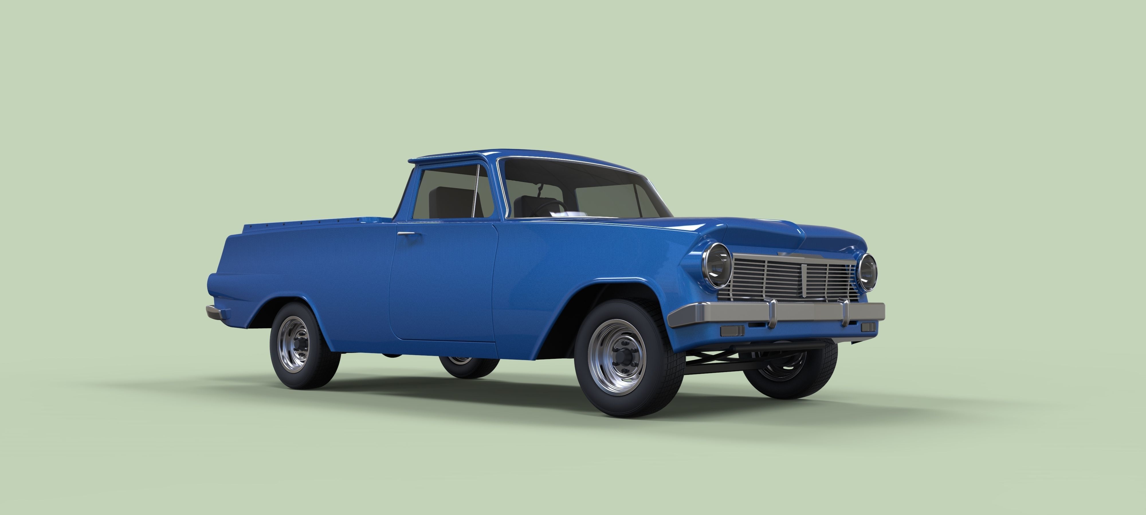Holden EJ UTE 1963 3D model | CGTrader