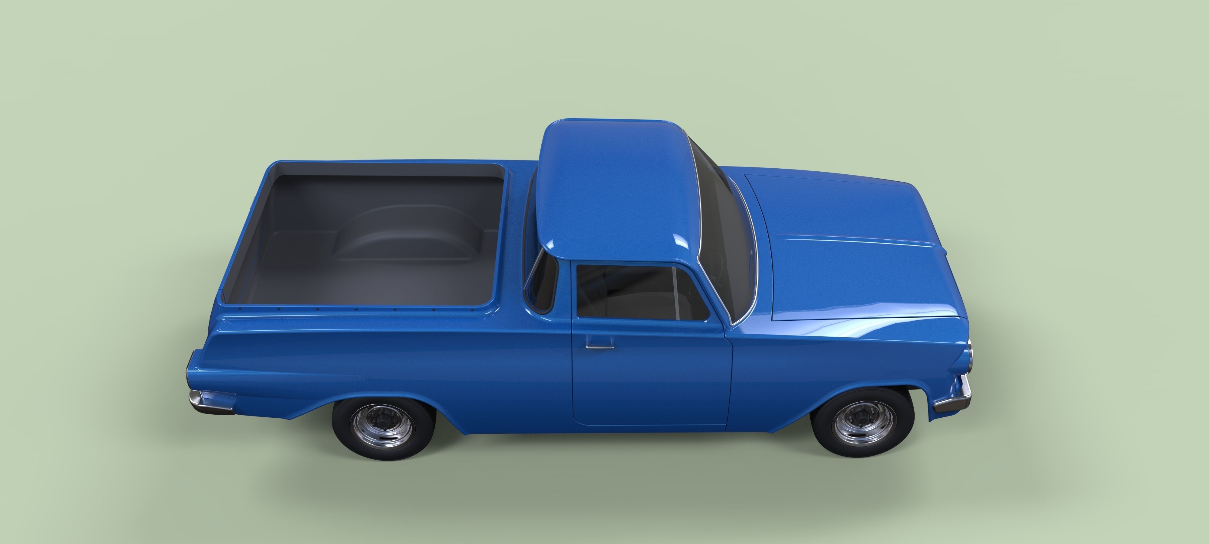Holden EJ UTE 1963 3D model | CGTrader