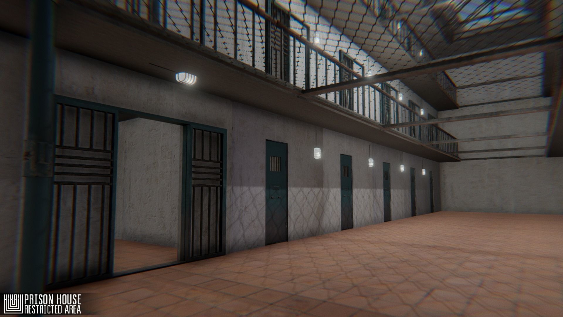 Prison house - restricted area 3D model | CGTrader