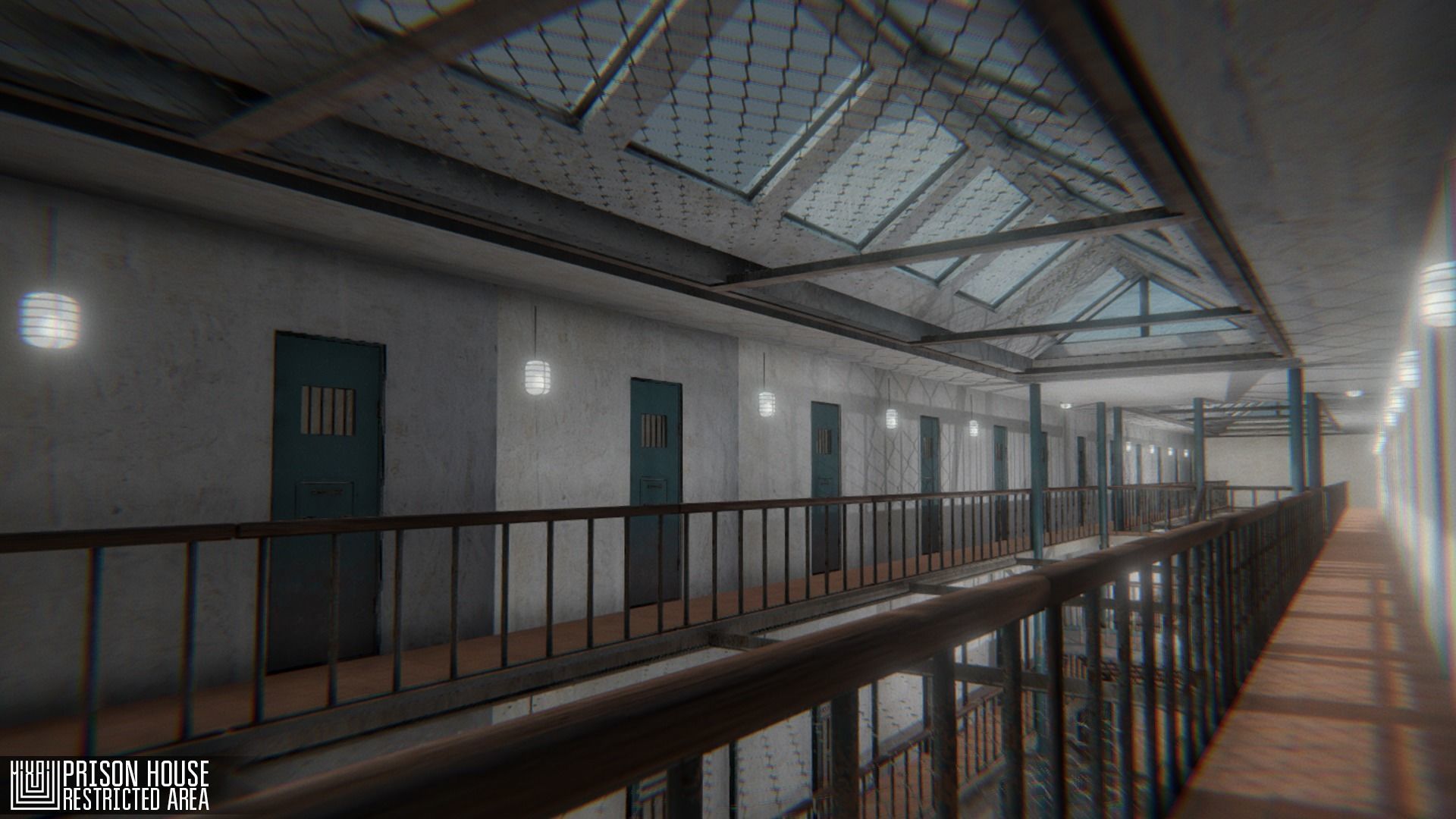 Prison house - restricted area 3D model | CGTrader